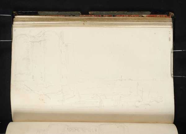 ‘The Ypres Tower, Rye‘, Joseph Mallord William Turner, c.1816–19 | Tate