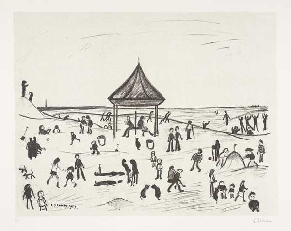 ‘The Pavilion‘, L.S. Lowry, 1969–72 | Tate