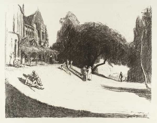 ‘Convalescence in England‘, Claude Shepperson, c.1917 | Tate