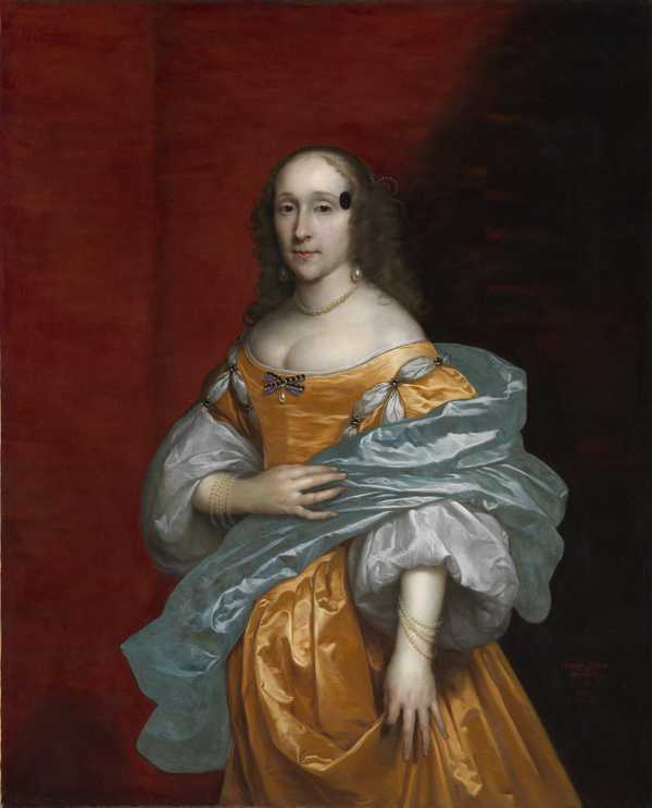 ‘Unknown Lady‘, Cornelius Johnson, 1659 | Tate