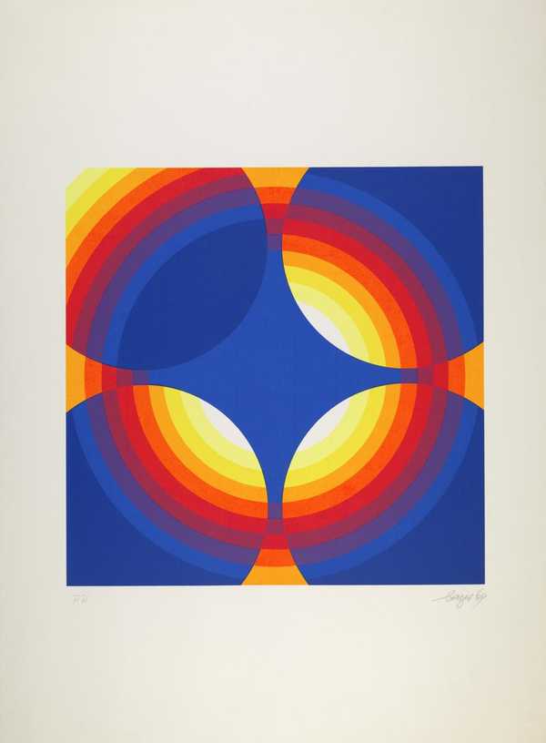 ‘One Reversed‘, Herbert Bayer, 1969 | Tate