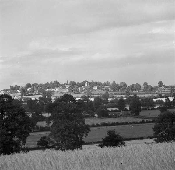 Photograph overlooking Cuddesdon, Oxfordshire‘, John Piper, [c.1930s ...