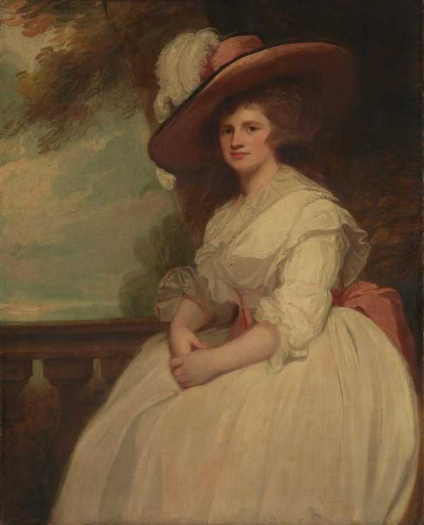‘Mrs John Matthews‘, George Romney, 1786 | Tate