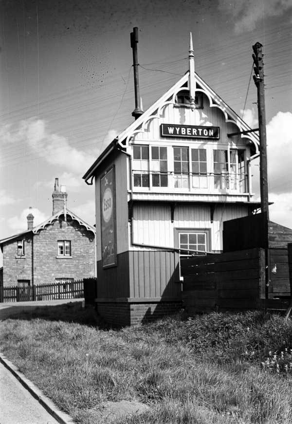 Photograph of Wyberton signal box in Lincolnshire‘, John Piper, [c ...