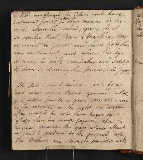 ‘Commentary on Titian’s ‘Entombment of the Dead Christ’ (Inscription by ...