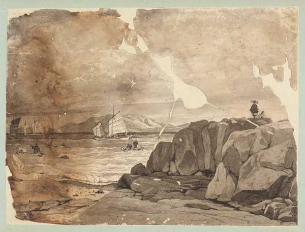 title not known]‘, Unknown artist, formerly attributed to George ...