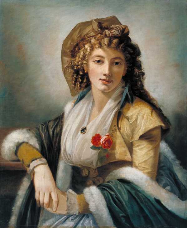 ‘Anna Maria Ferri, the Artist’s First Wife‘, Robert Fagan, c.1790–2 | Tate