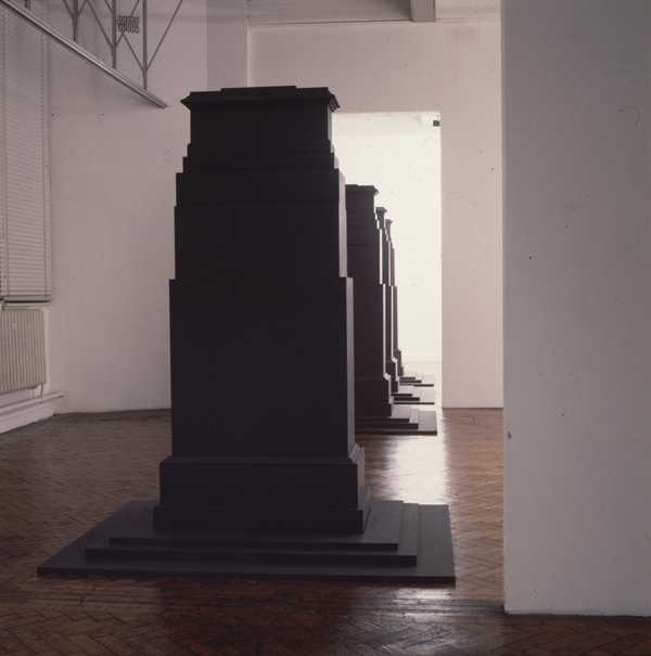 Colour transparency of ‘The Cenotaph Project’ by Stuart Brisley and ...