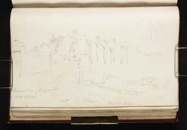 1) Hougoumont; (2) Diagram of its Layout and the Action There‘, Joseph ...