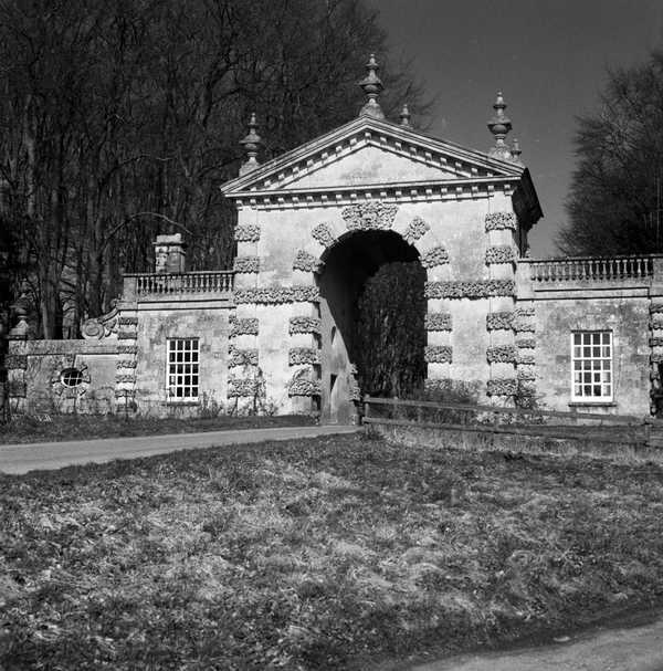 Photograph of the entrance to Fonthill Estate near Fonthill Bishop ...