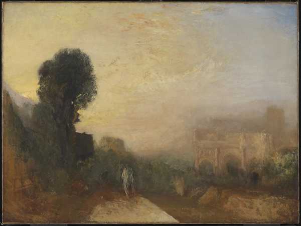 ‘The Arch of Constantine, Rome‘, Joseph Mallord William Turner, c.1835 ...