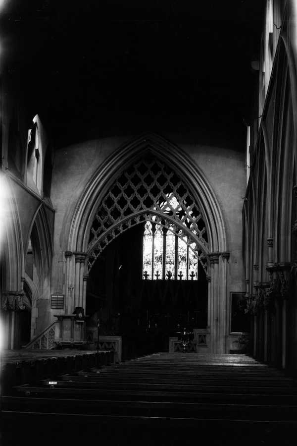 Photograph of the interior of Christ Church in Reading, Berkshire ...