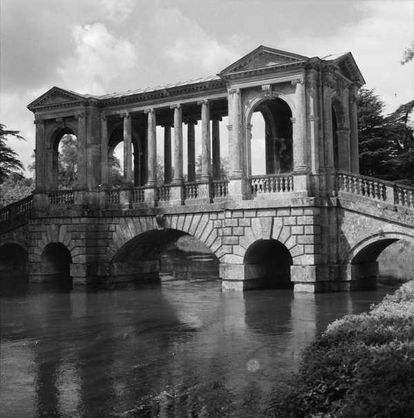 Photograph of Palladian Bridge in Stowe, Buckinghamshire‘, John Piper ...