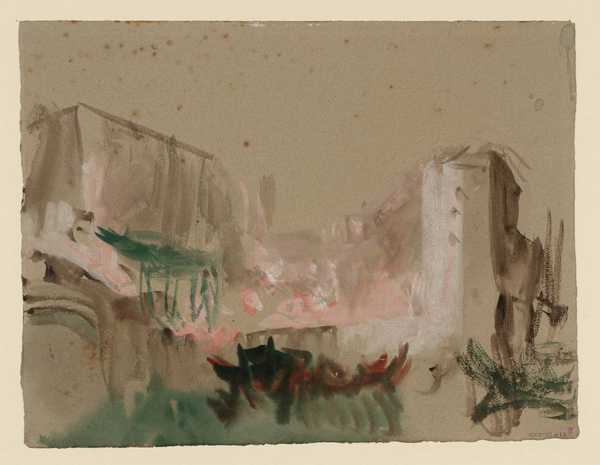 The Grand Canal, Venice, North of the Rialto Bridge‘, Joseph Mallord ...