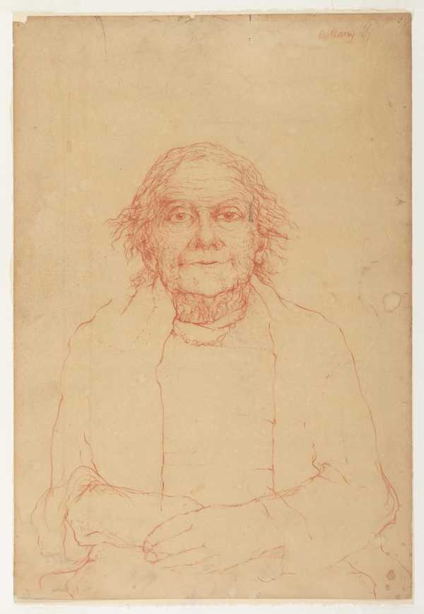 ‘My Grandmother‘, John Bellany, 1967 | Tate