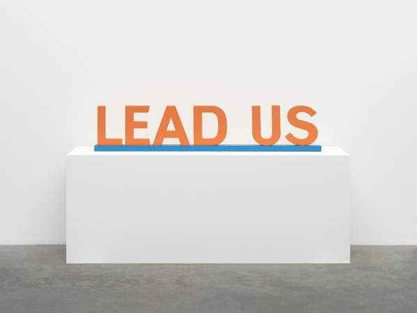 ‘Lead Us‘, Ian Hamilton Finlay, 1968 | Tate