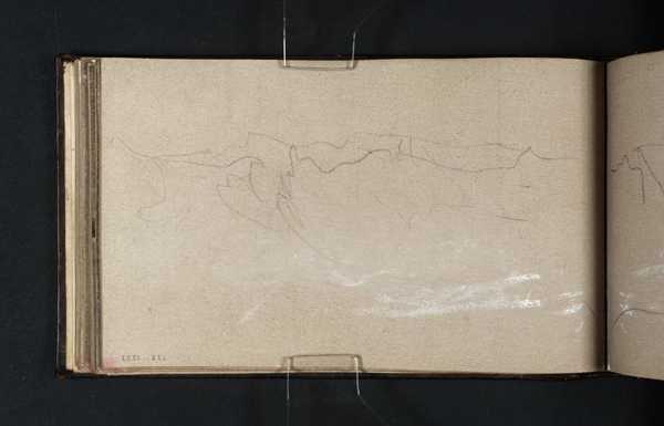 ‘Waves Breaking on Shore‘, Joseph Mallord William Turner, 1802 | Tate