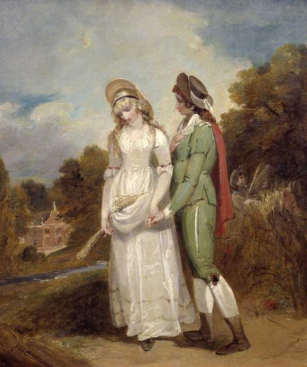 ‘Palemon and Lavinia‘, Henry Singleton, c.1792 | Tate