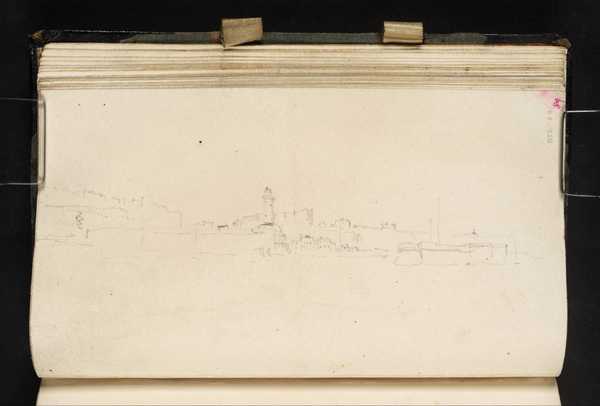 ‘The Entrance to Ramsgate Harbour, from the Sea‘, Joseph Mallord ...