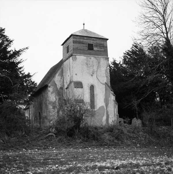 Photograph of Up Marden Church, Up Marden, West Sussex‘, John Piper, [c ...