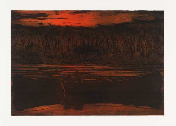 ‘Canoe Lake‘, Peter Doig, 1997 | Tate