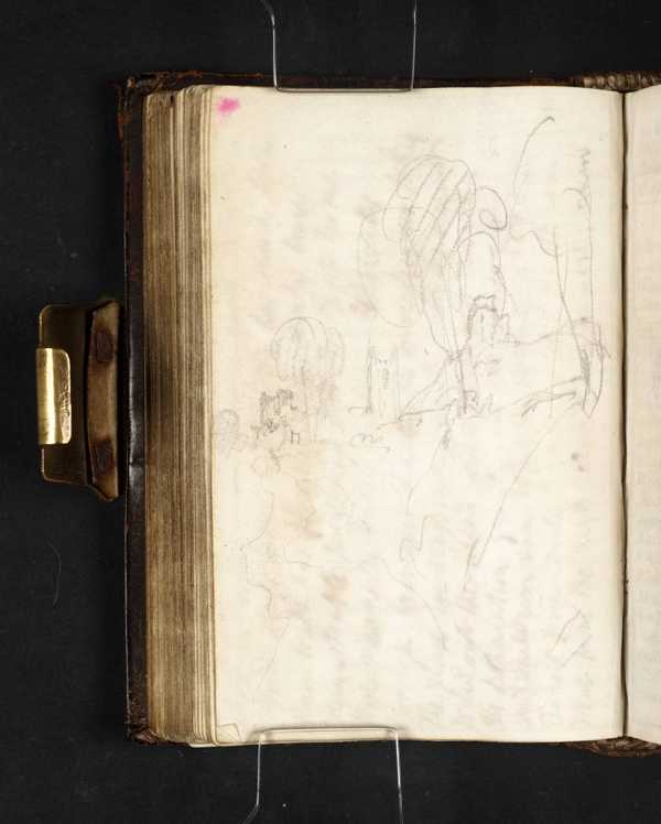 ‘Plympton Castle and St Maurice’s Church‘, Joseph Mallord William ...