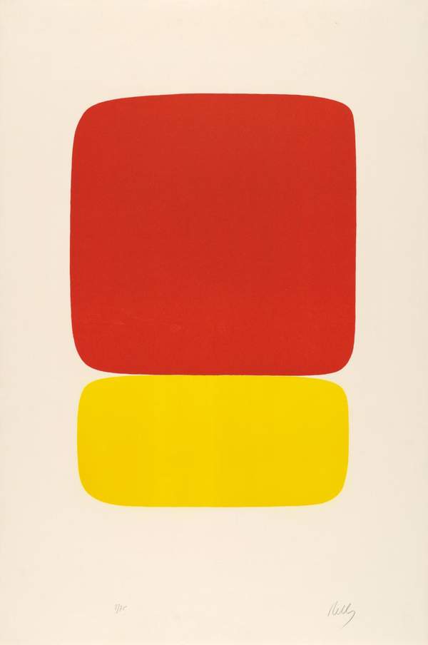 ‘Red over Yellow (Rouge sur Jaune)‘, Ellsworth Kelly, 1964–5 | Tate
