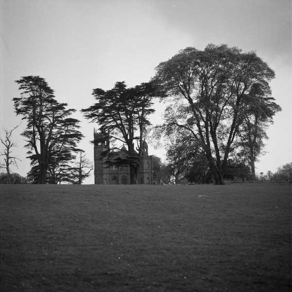 Photograph of the Gothic Temple in Stowe, Buckinghamshire‘, John Piper ...