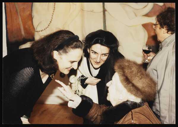 Photograph of Maria Ghisi, Marie-Louise von Motesiczky and an ...