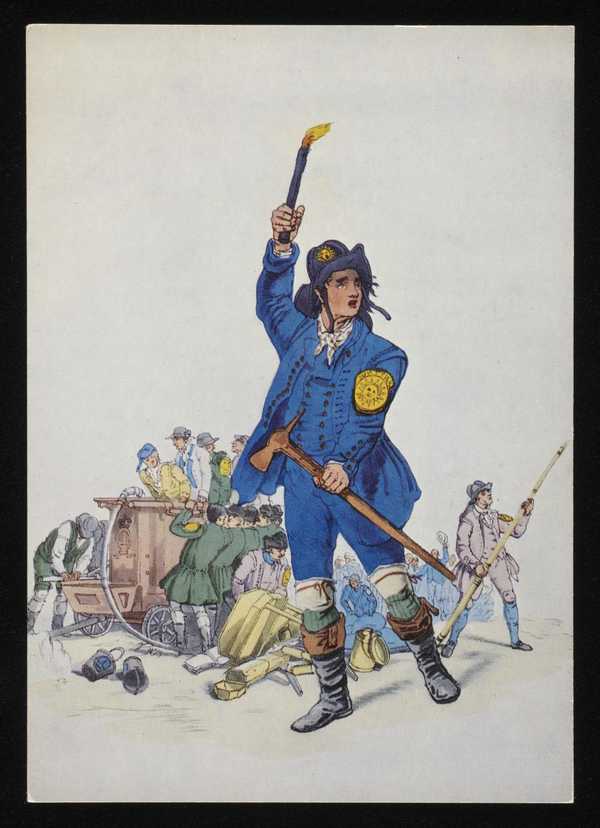 Postcard from Godfrey Samuel‘, Godfrey Samuel, recipient: Marie-Louise ...