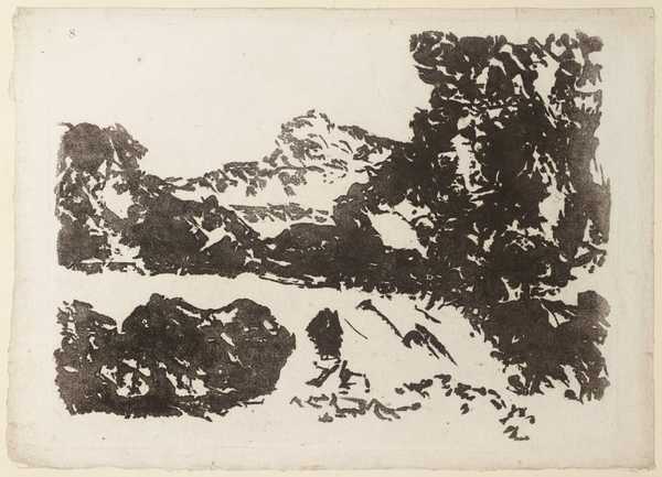 ‘8. A Waterfall‘, Alexander Cozens | Tate