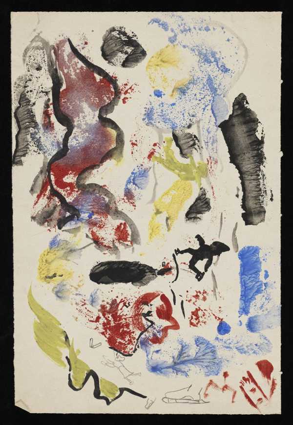 Surrealist painting by student of Ithell Colquhoun‘, Unknown person(s ...