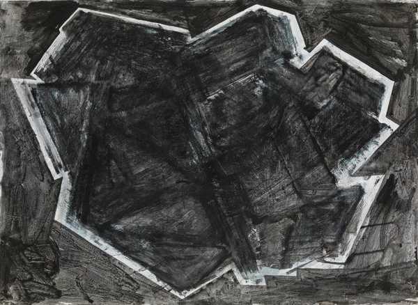 ‘untitled: black 6, 2015‘, Dame Phyllida Barlow DBE RA, 2015 | Tate