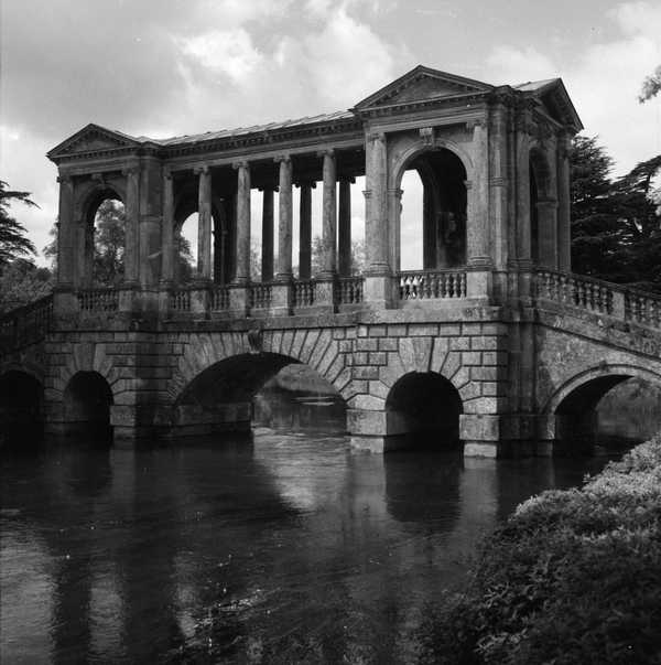 Photograph of Palladian Bridge in Stowe, Buckinghamshire‘, John Piper ...