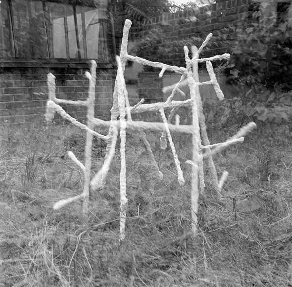 Photograph showing artwork possibly by William Turnbull‘, Nigel ...