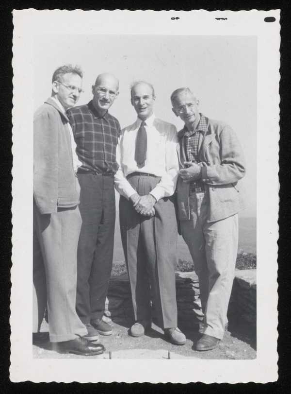 Photograph of Heinrich, Eduard, Walter and Hans Karplus‘, Unknown ...