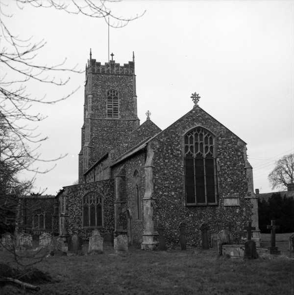 Photograph of St Mary’s Church, Wilby, Suffolk‘, John Piper, [c.1930s ...