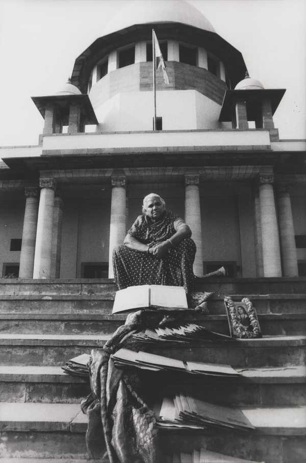 ‘Sathyarani - Staged Portrait, Supreme Court, Delhi‘, Sheba Chhachhi ...