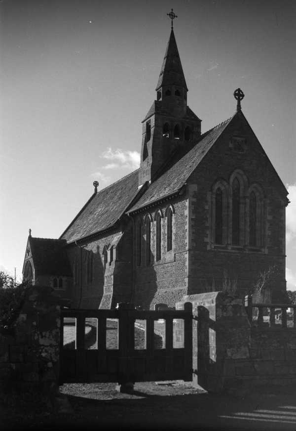 Photograph of Cwmbach Llechryd church, Radnorshire‘, John Piper, [c ...
