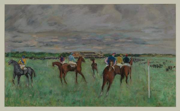 ‘The Rowley Mile, Newmarket‘, Paul Maze, 1929 | Tate