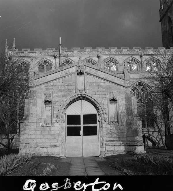 Photograph of detail of St Peter and St Paul’s Church in Gosberton ...