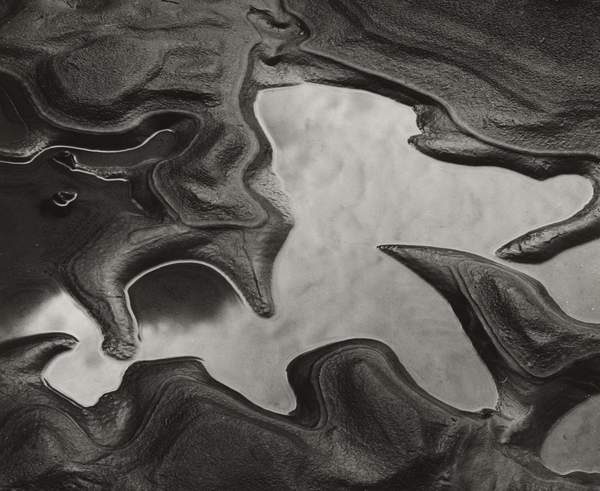 ‘Glacial Silt, Alaska‘, Brett Weston, 1973 | Tate