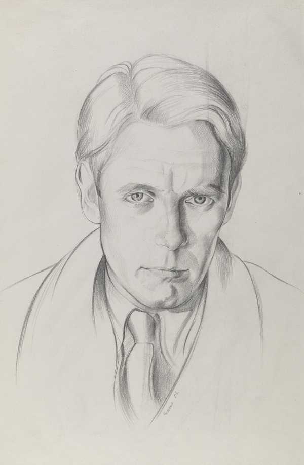 Self-Portrait’ by Merlyn Evans‘, Merlyn Oliver Evans, 1952‘, Merlyn ...