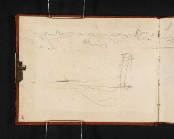 ‘Norris Castle from the Solent, with East Cowes Castle Beyond; a ...