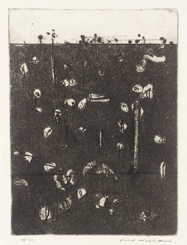 ‘Upwey Landscape No. 5‘, Fred Williams, 1965–6 | Tate