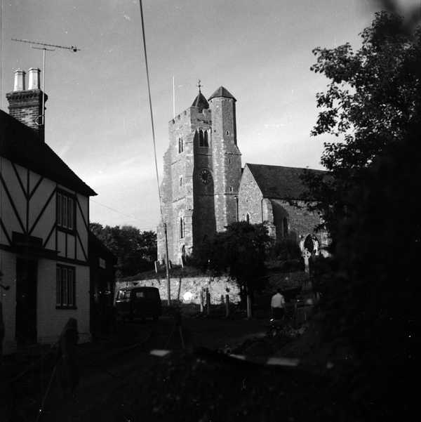 Photograph of All Saints Church in Birling, Kent‘, John Piper, [c.1930s ...