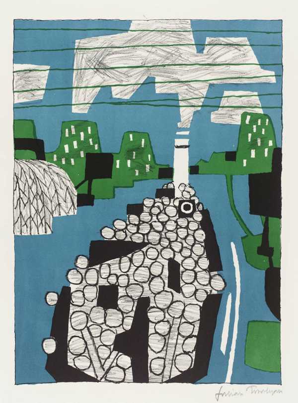 ‘Thames Boat‘, Julian Trevelyan, 1968 | Tate