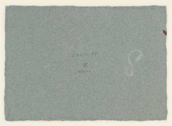 ‘Notes in White Chalk‘, Joseph Mallord William Turner, c.1833 | Tate