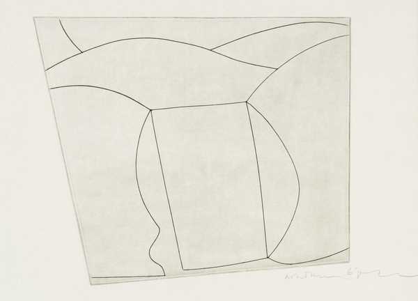 ‘3 forms in a landscape‘, Ben Nicholson OM, 1967 | Tate