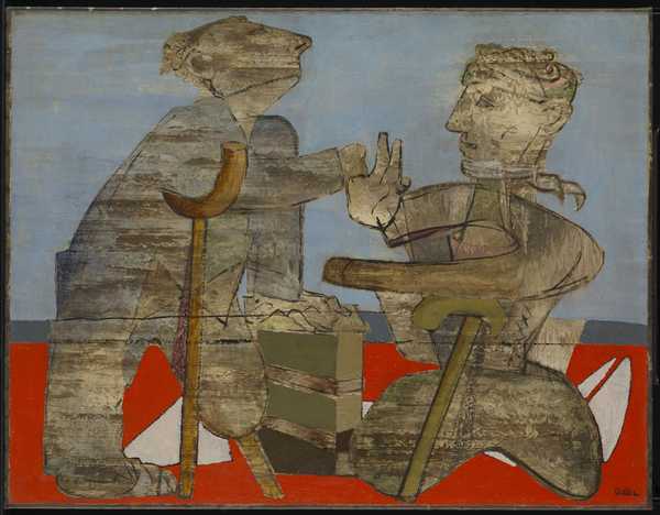 ‘The Mutilated‘, Jankel Adler, 1942–3 | Tate